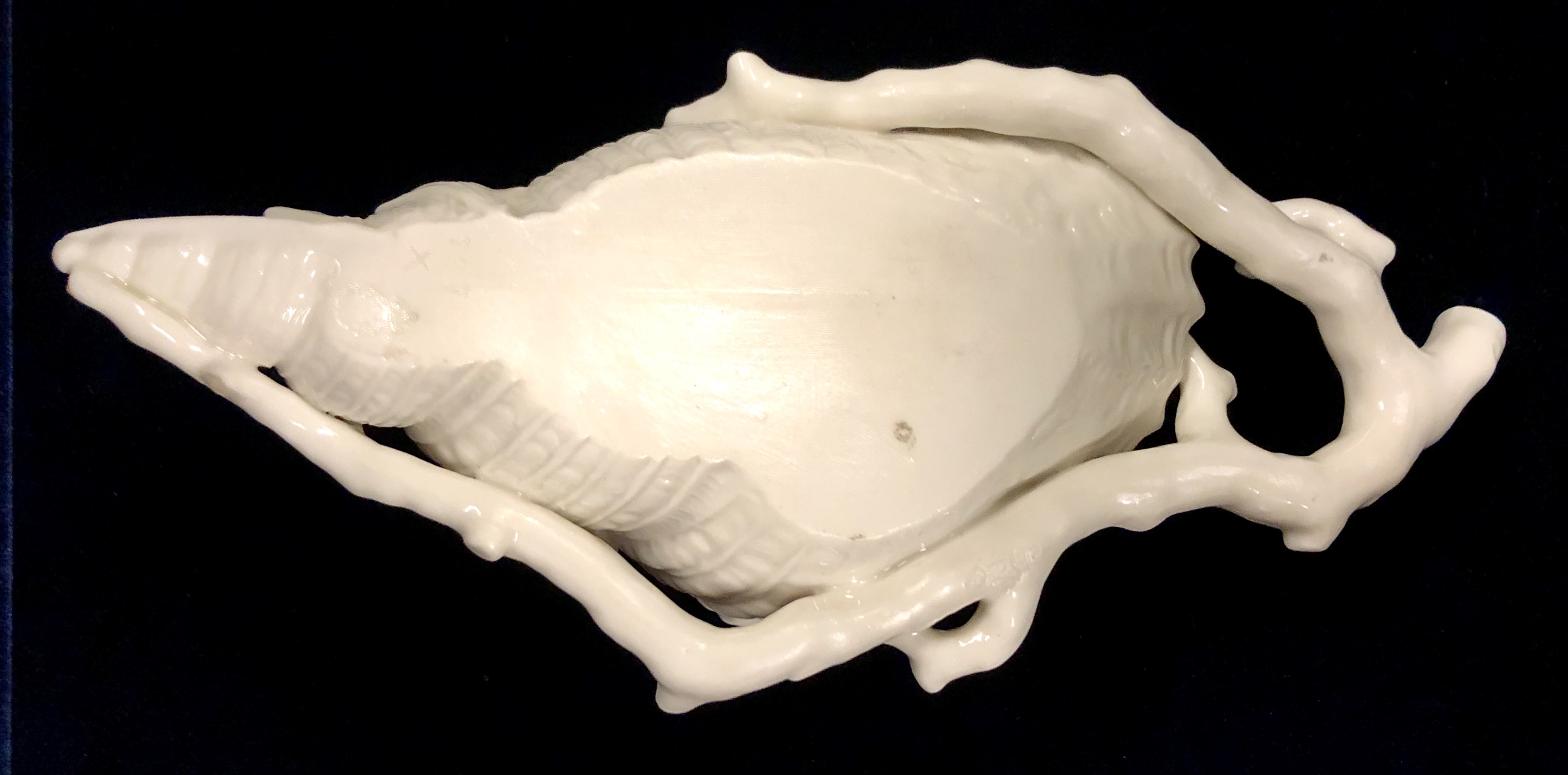 Royal Worcester Conch Shell & Coral Wall Pocket Dated 1877 | AFC