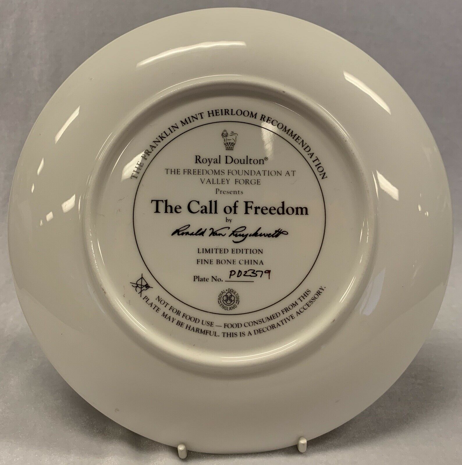 The Freedoms Foundation 'On The Wings Of Freedom' ‘The Call Of Freedom ...