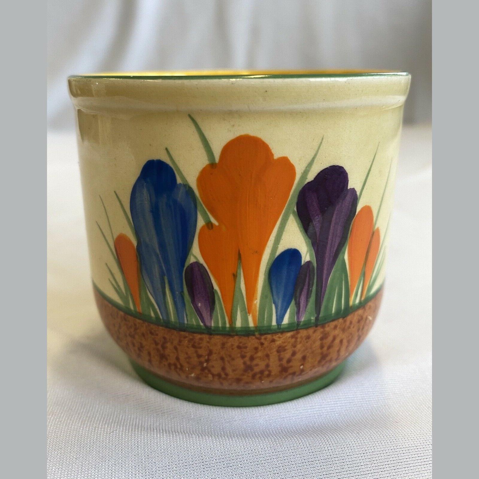 Clarice Cliff (1899 –1972) Crocus Pattern Small Fern Pot | AFC