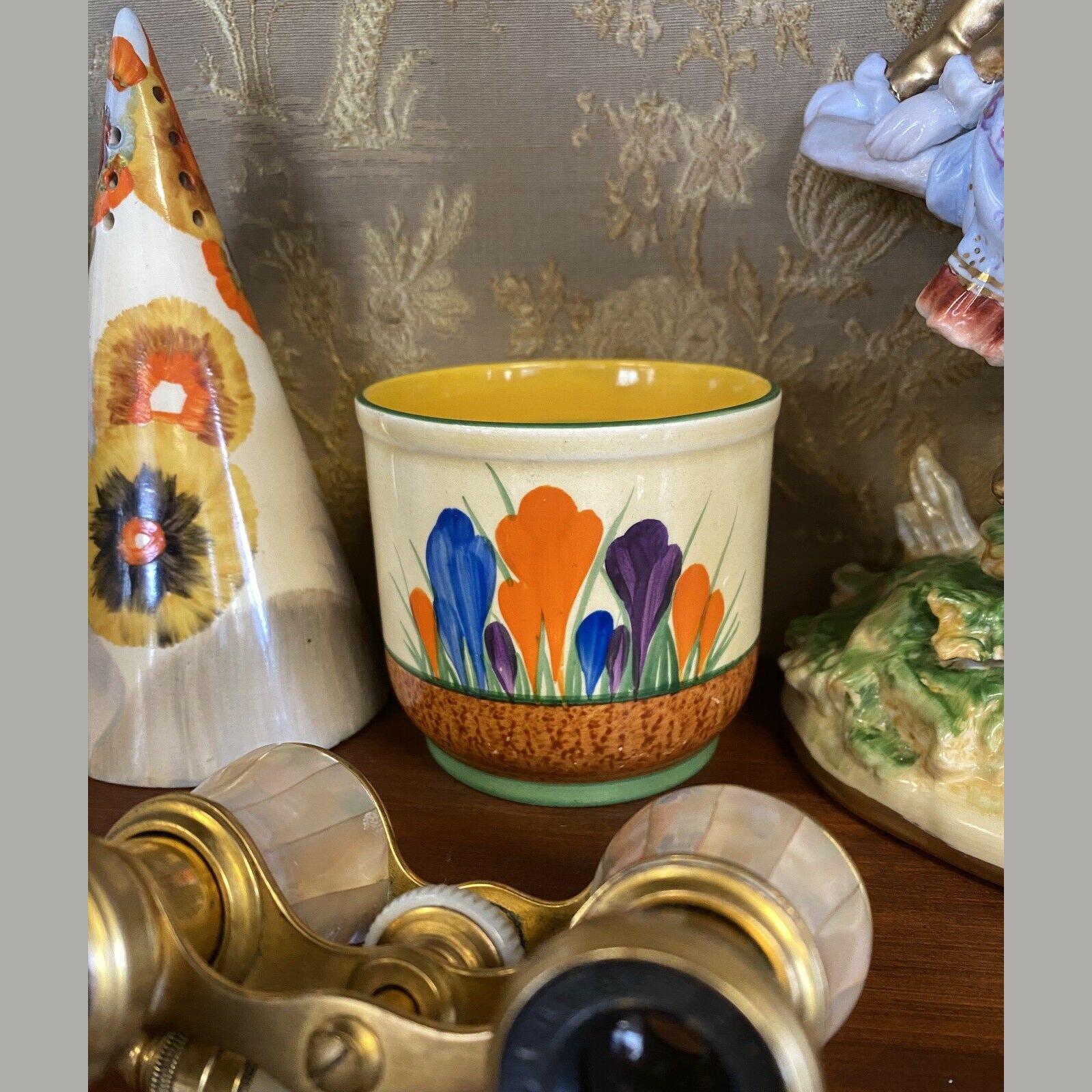 Clarice Cliff (1899 –1972) Crocus Pattern Small Fern Pot | AFC