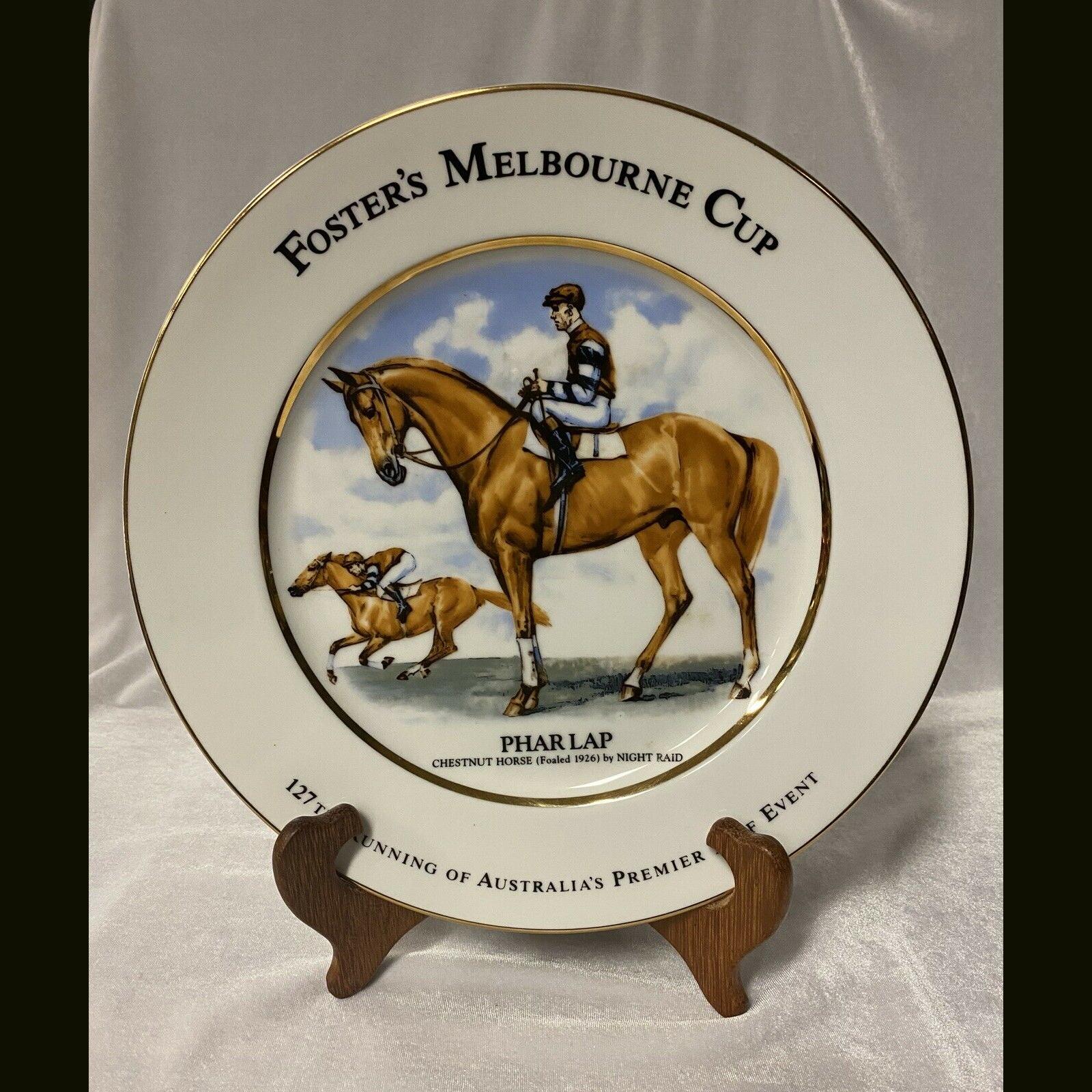 Fosters Melbourne Cup “Phar Lap” Commemorative Plate # 0871 | AFC