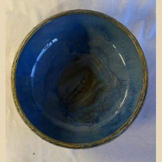 Royal Doulton Lambeth Stoneware Bowl “Autumn Natural Foliage Ware” | AFC