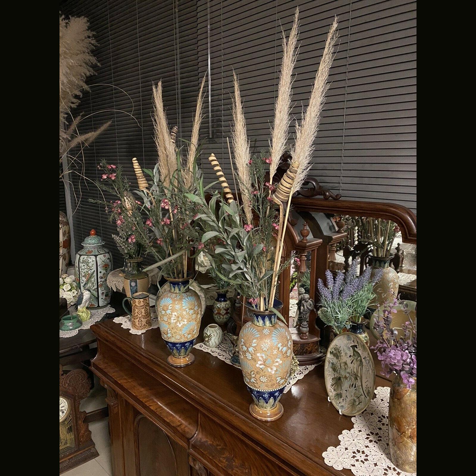 Royal Doulton Slater’s Studio Pottery Stoneware Vases c1902 | AFC